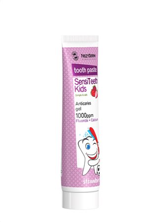 SENSITEETH KIDS TOOTHPASTE Οδοντόκρεμα - Φράουλα | FREZYDERM