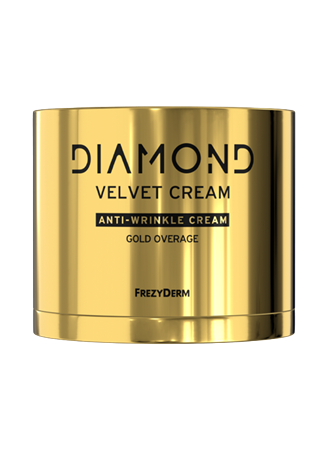 DIAMOND VELVET ANTI-WRINKLE CREAM GOLD OVERAGE – Κρέμα Αντιγήρανσης ...