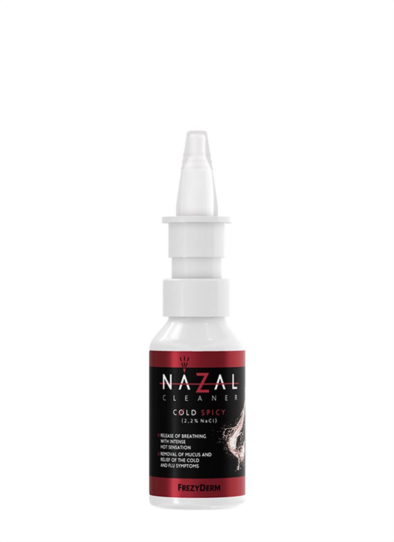 NAZAL CLEANER COLD SPICY Ρινικό Σπρέι για Κρυολόγημα | FREZYDERM