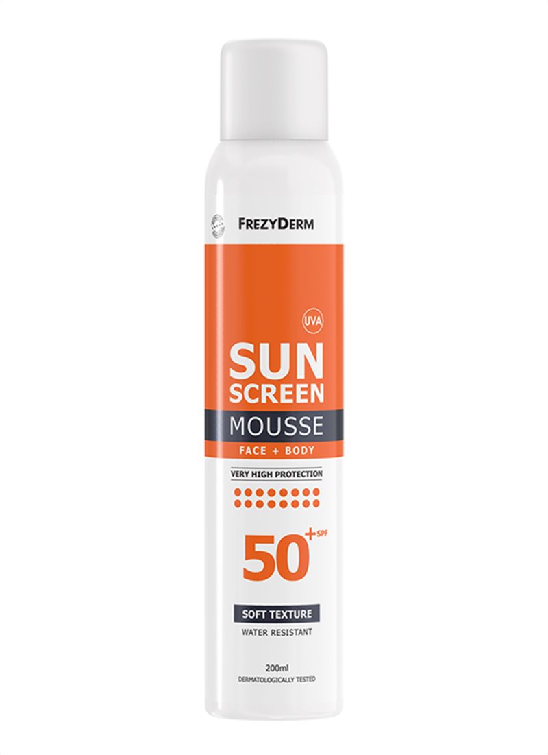 SUN SCREEN MOUSSE SPF 50+ | FREZYDERM