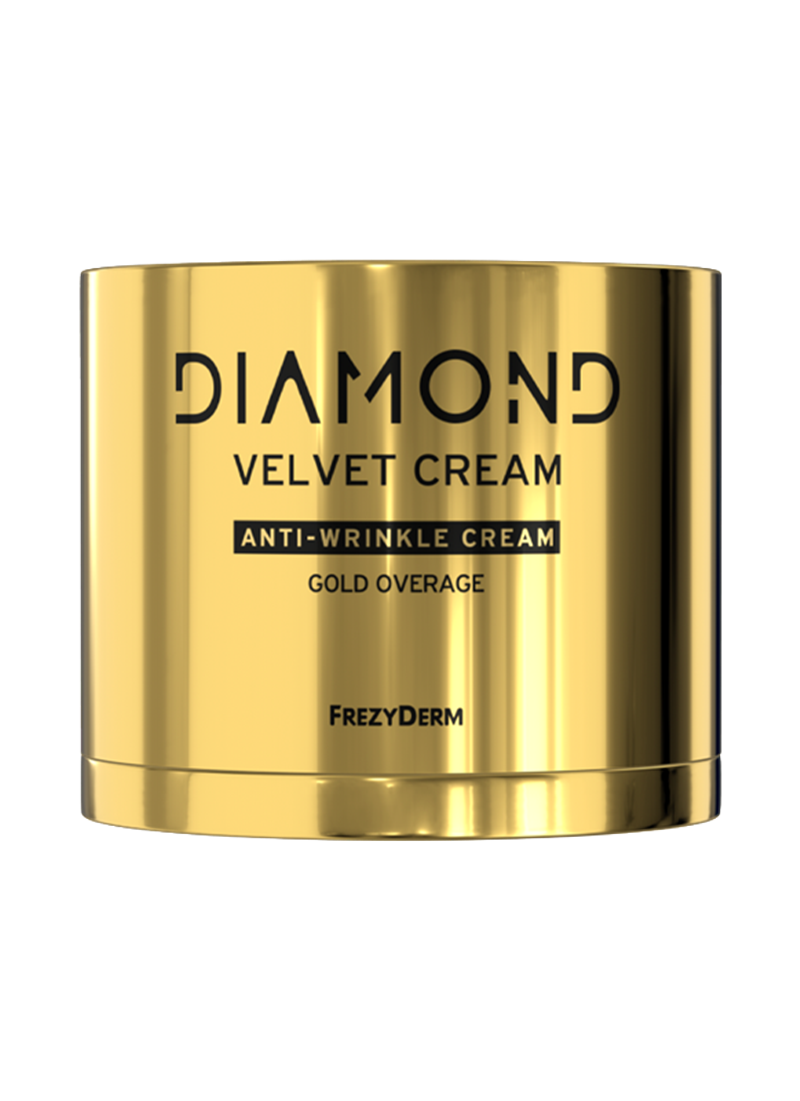 DIAMOND VELVET ANTI-WRINKLE CREAM GOLD OVERAGE – Κρέμα Αντιγήρανσης ...