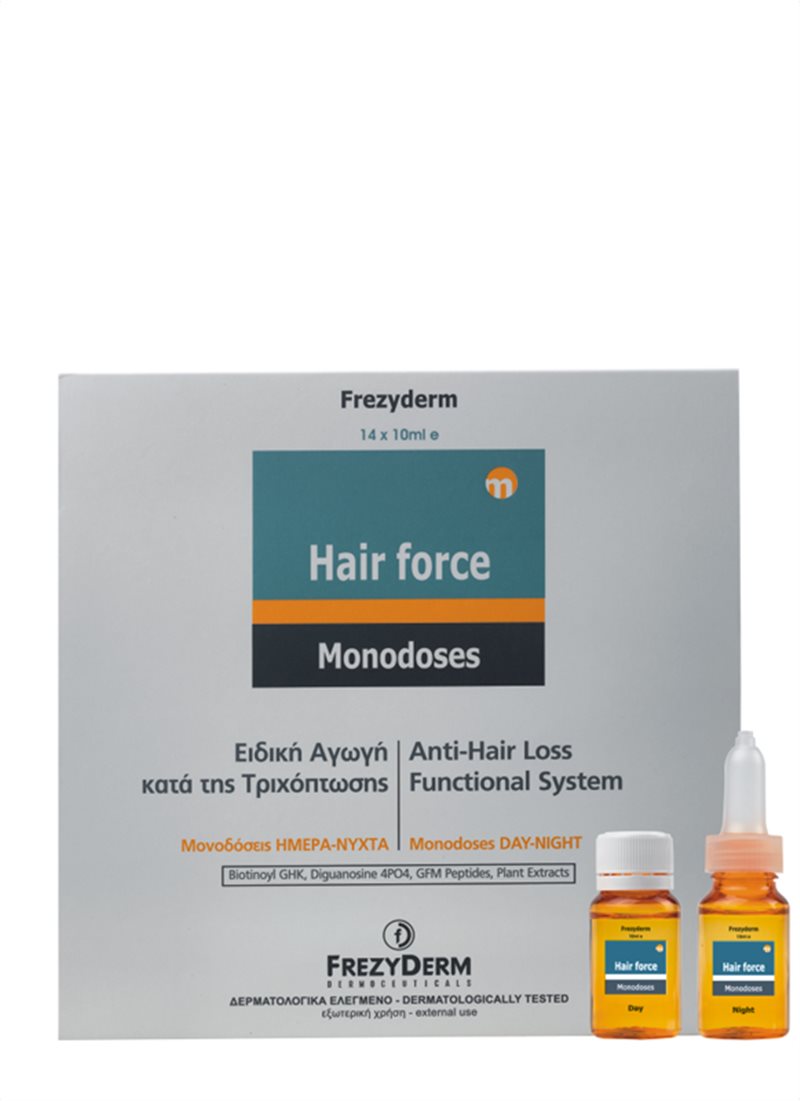 HAIR FORCE MONODOSES DAY - NIGHT Αγωγή Τριχόπτωσης | FREZYDERM